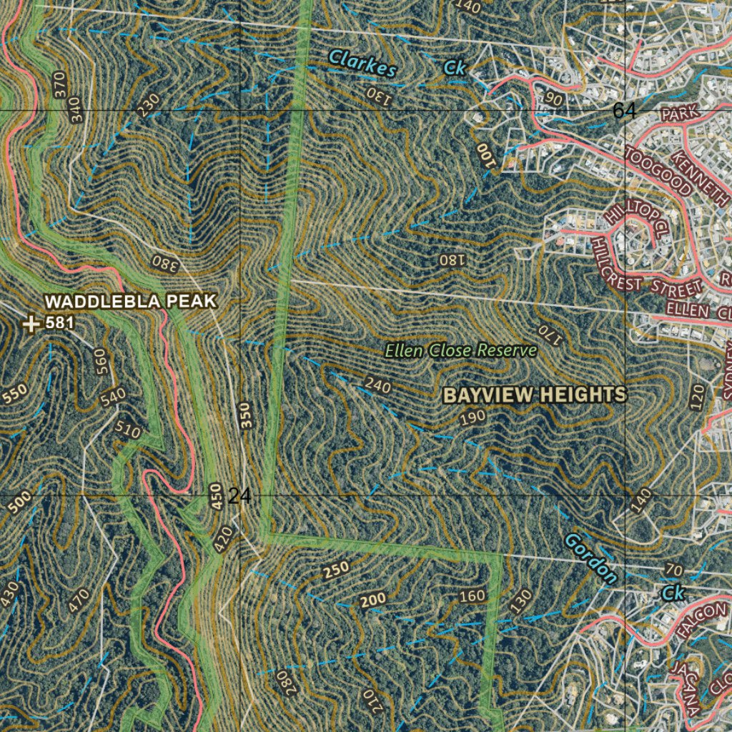 Redlynch (8064-32i) Map by Department of Resources | Avenza Maps