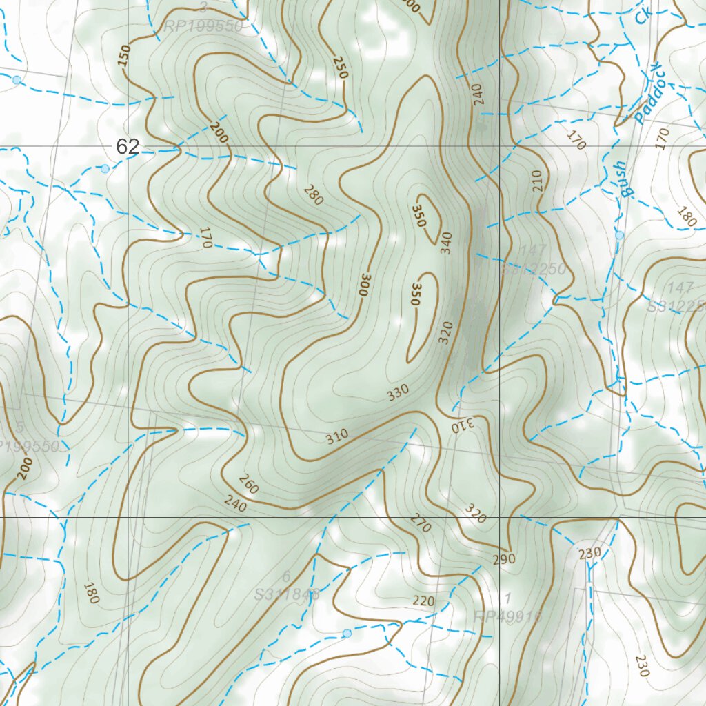 Reedy Creek (9443-43) Map by Department of Resources | Avenza Maps