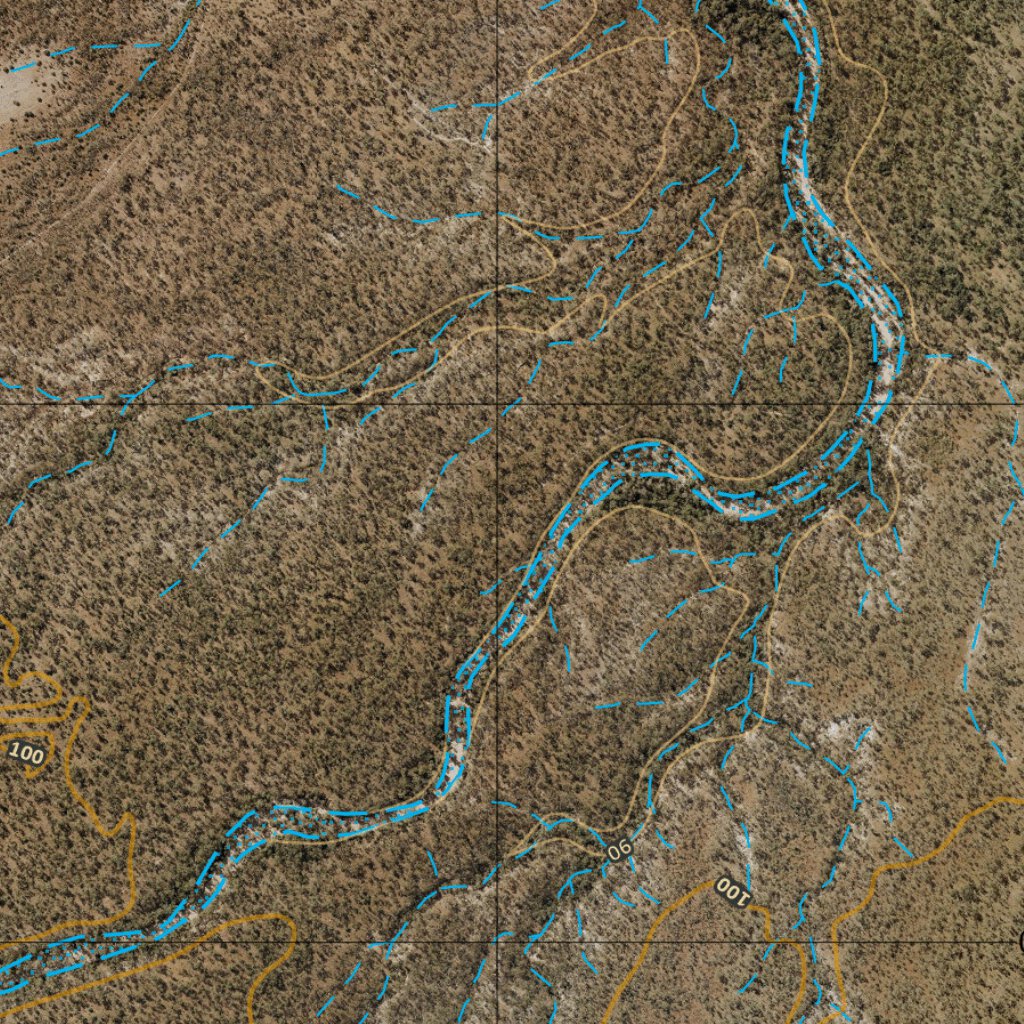 Reid River (8258-24i) Map by Department of Resources | Avenza Maps
