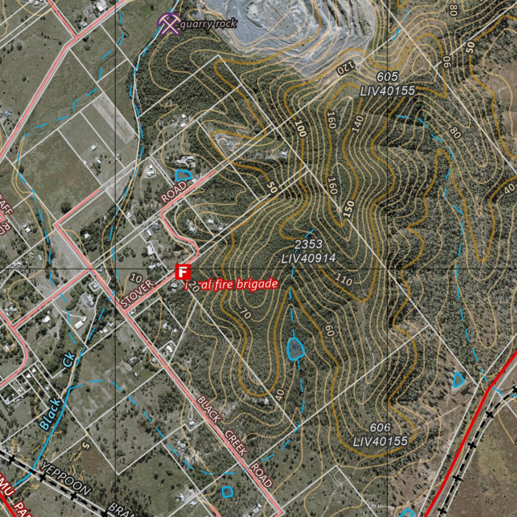 Rockhampton (9051-33i) Map by Department of Resources | Avenza Maps