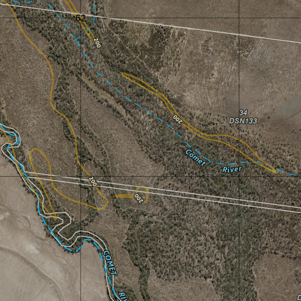 Rolleston (8649-33i) Map by Department of Resources | Avenza Maps