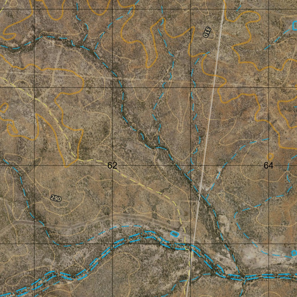 Rubyvale (8451-3i) Map by Department of Resources | Avenza Maps