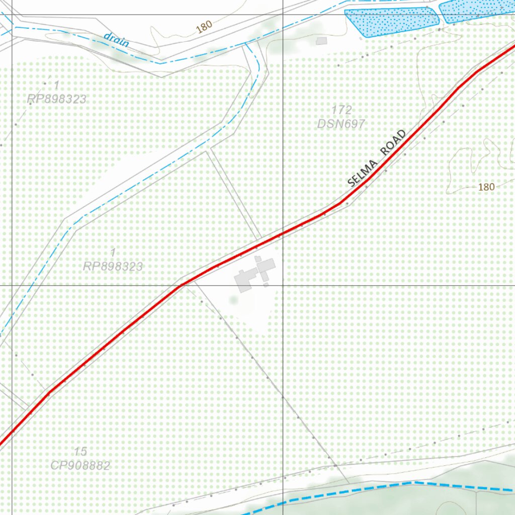 Selma (8550-44) Map by Department of Resources | Avenza Maps