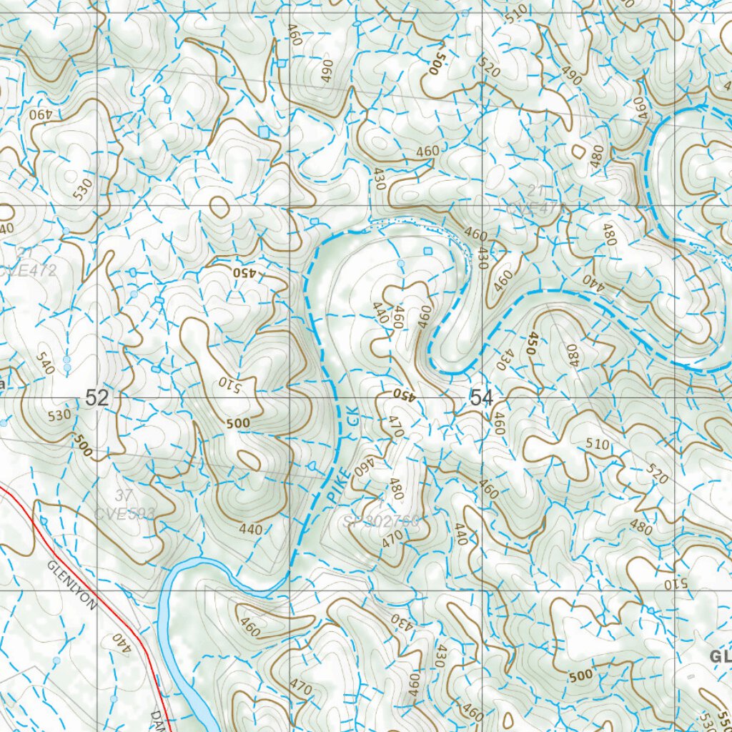 Silver Spur (9140-2) Map by Department of Resources | Avenza Maps