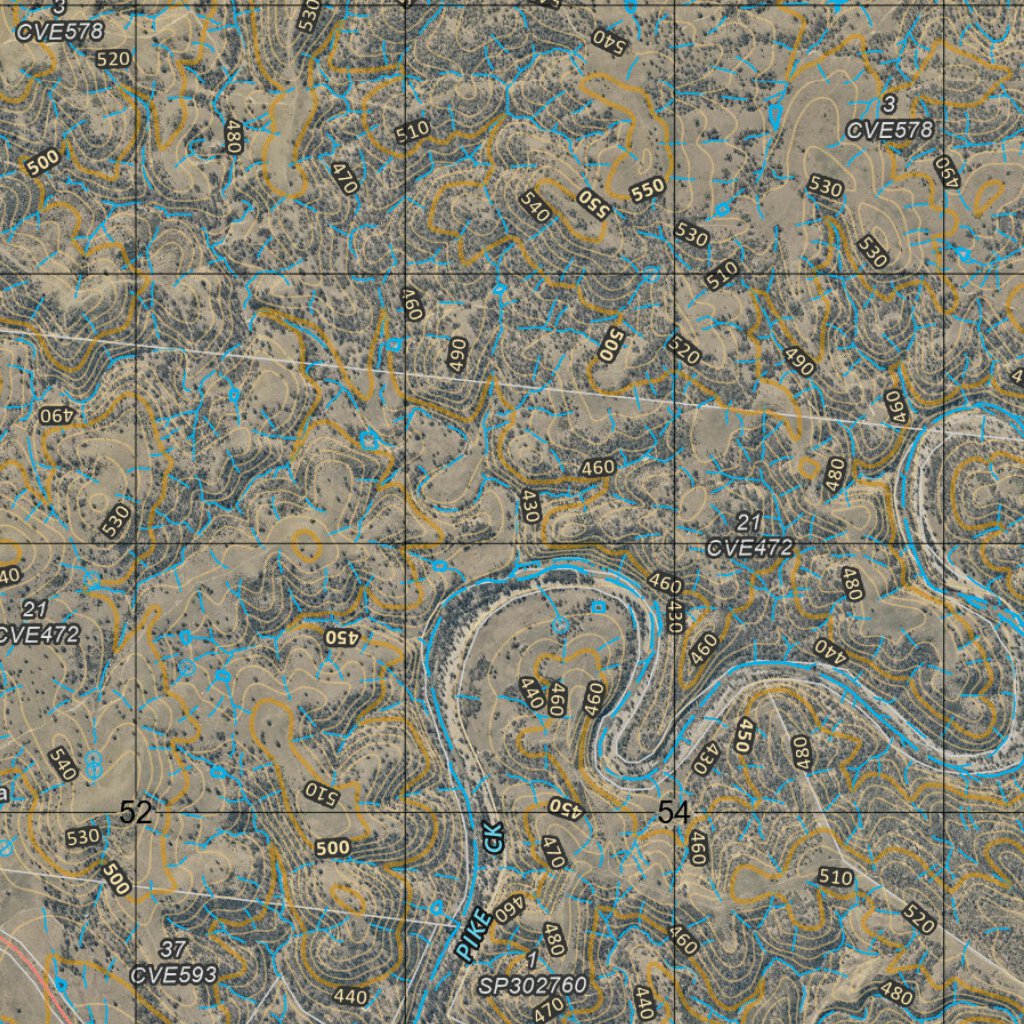 Silver Spur (9140-2i) Map by Department of Resources | Avenza Maps