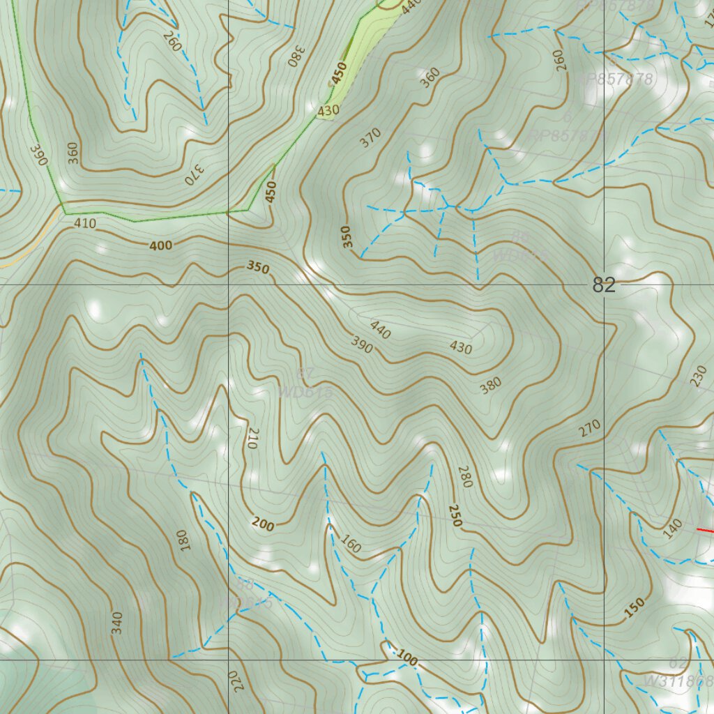 Springbrook (9541-13) Map by Department of Resources | Avenza Maps