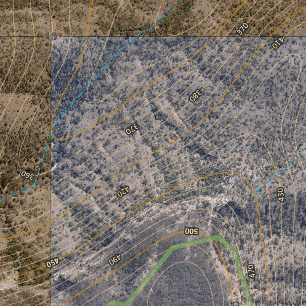 Springsure (8549-442i) Map by Department of Resources | Avenza Maps