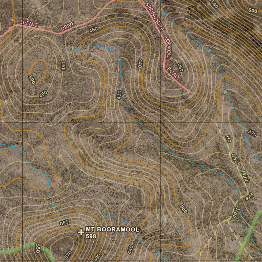 Springsure (8549-44i) Map by Department of Resources | Avenza Maps