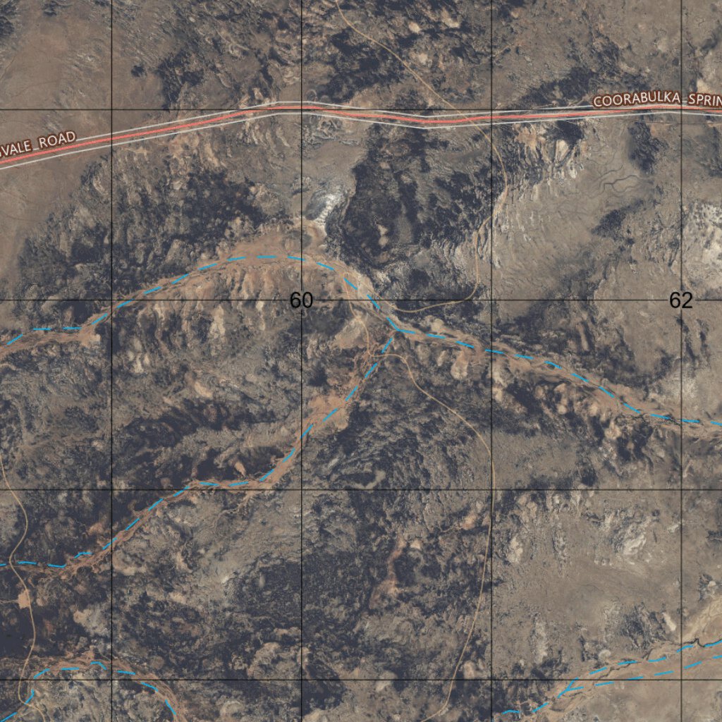 Springvale (7050-4i) Map by Department of Resources | Avenza Maps