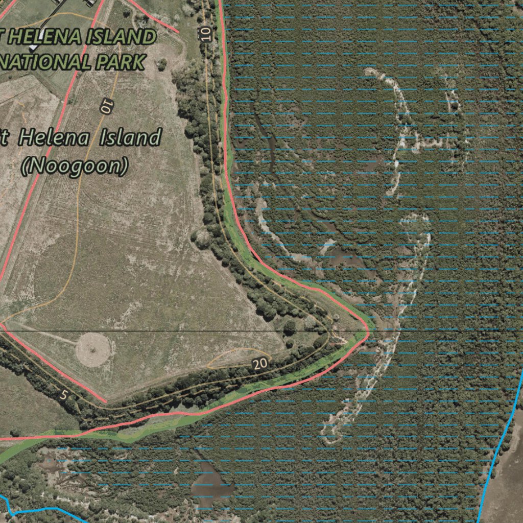 ST. HELENA (9543-321i) Map by Department of Resources | Avenza Maps