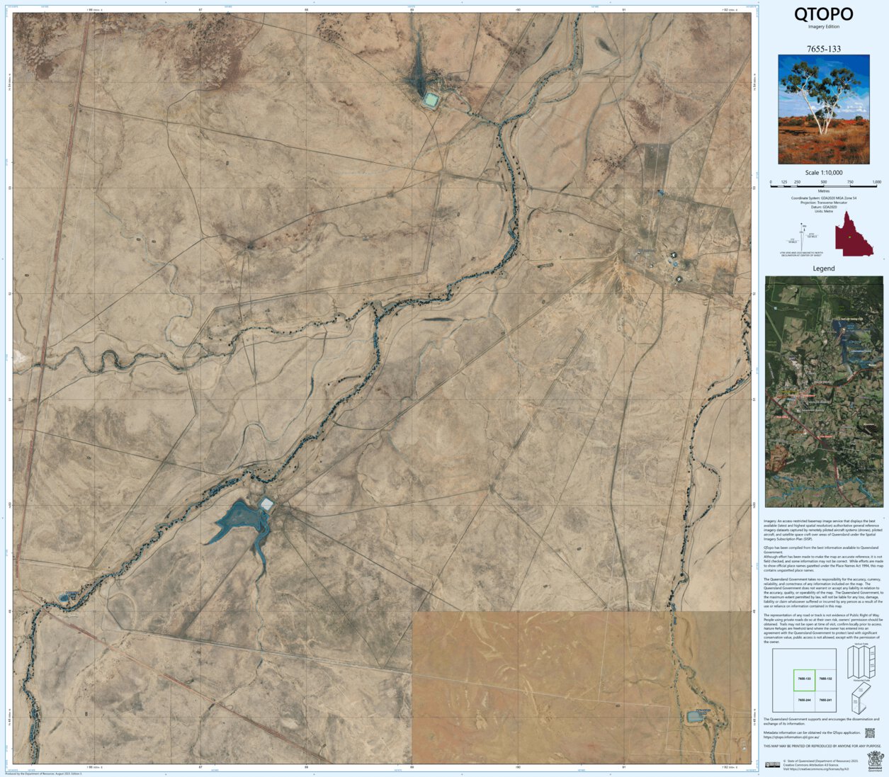Stamford (7655-133i) Map by Department of Resources | Avenza Maps