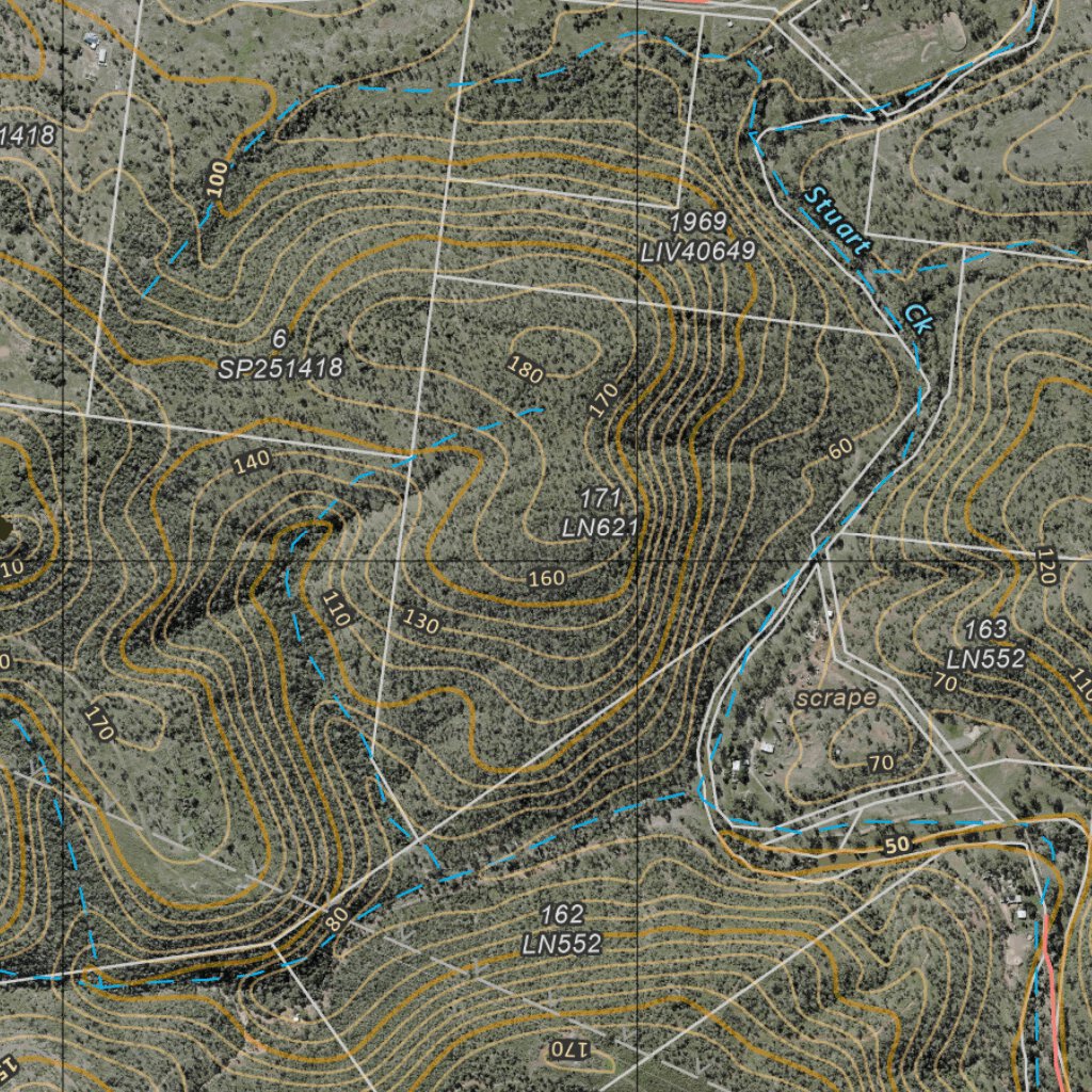 Stanwell (8951-23i) Map by Department of Resources | Avenza Maps