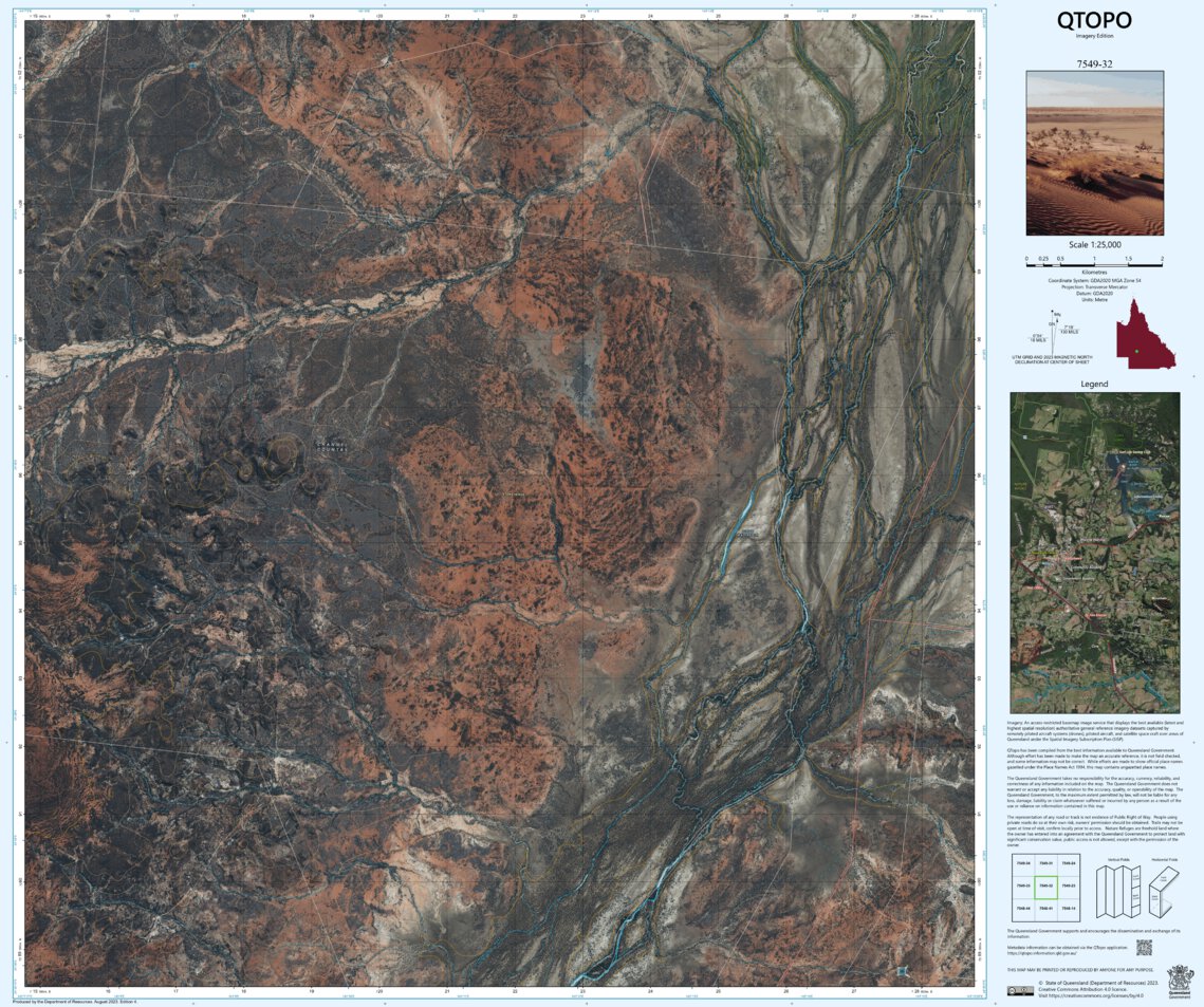 Stonehenge (7549-32i) Map by Department of Resources | Avenza Maps