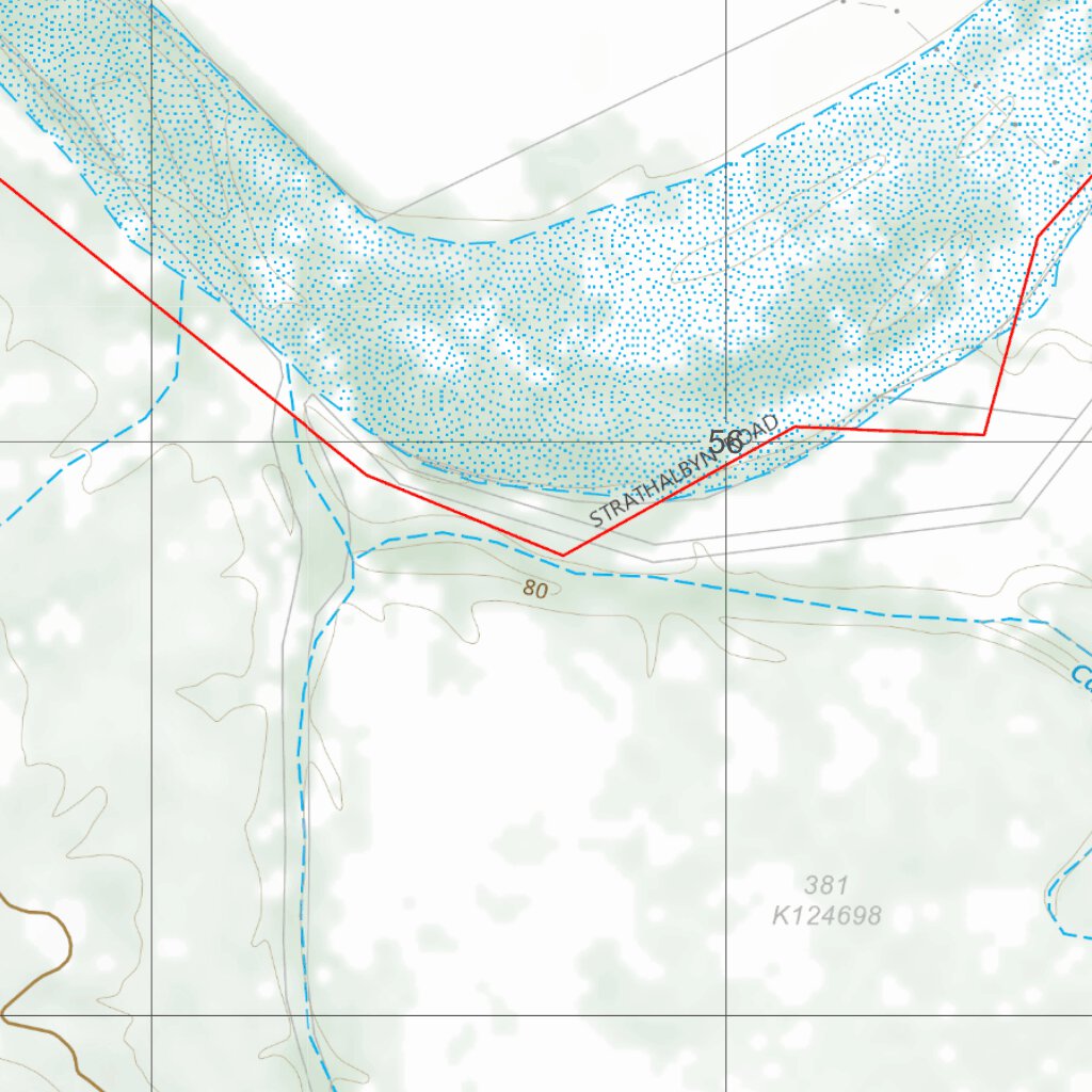 Strathbogie (8457-43) Map by Department of Resources | Avenza Maps