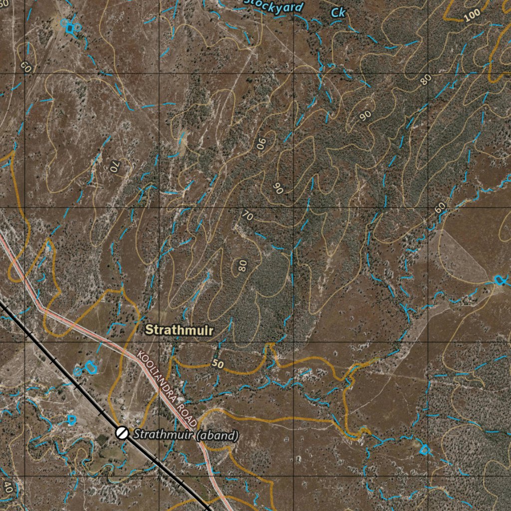 Styx (8852-4i) Map by Department of Resources | Avenza Maps
