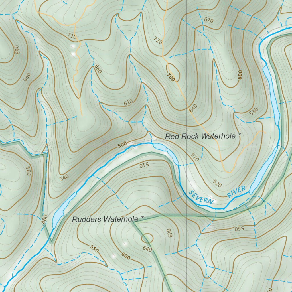 Sundown (9240-31) Map by Department of Resources | Avenza Maps