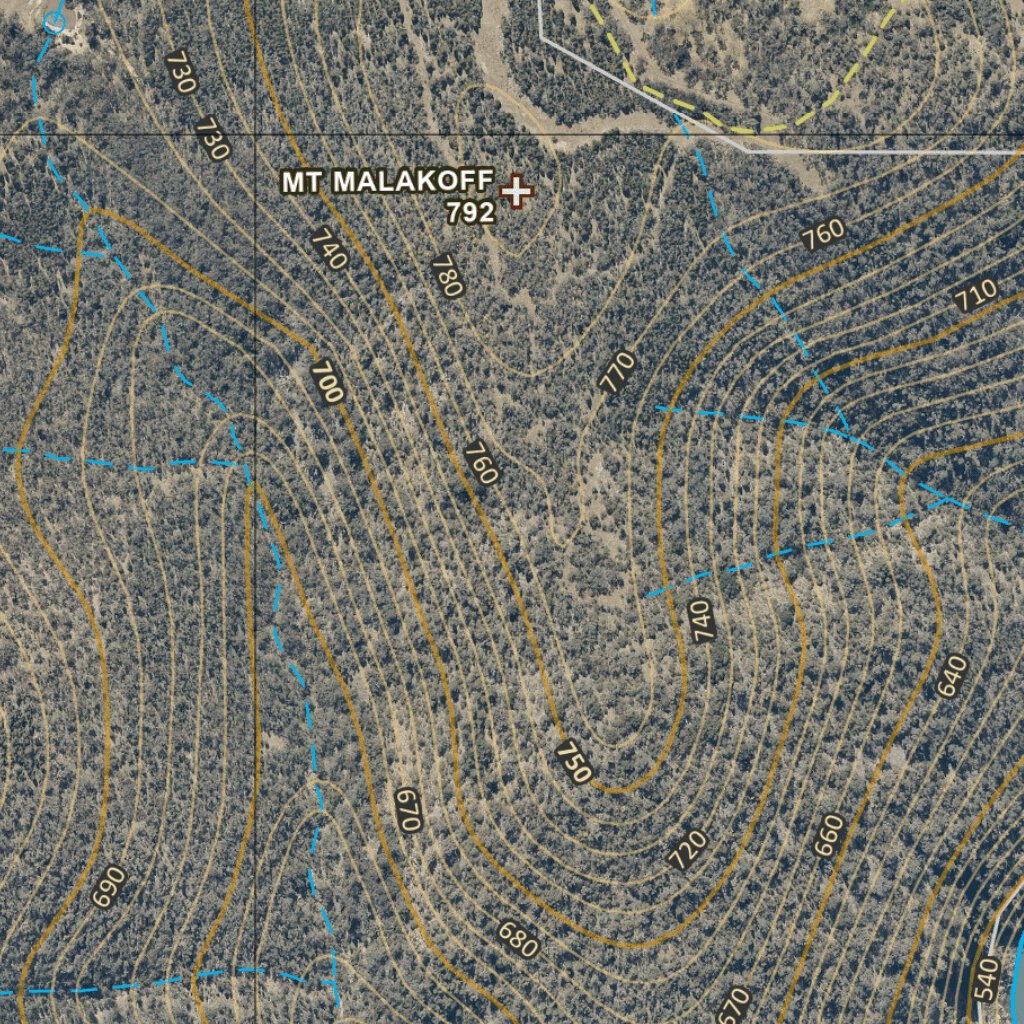 Sundown (9240-314i) Map by Department of Resources | Avenza Maps