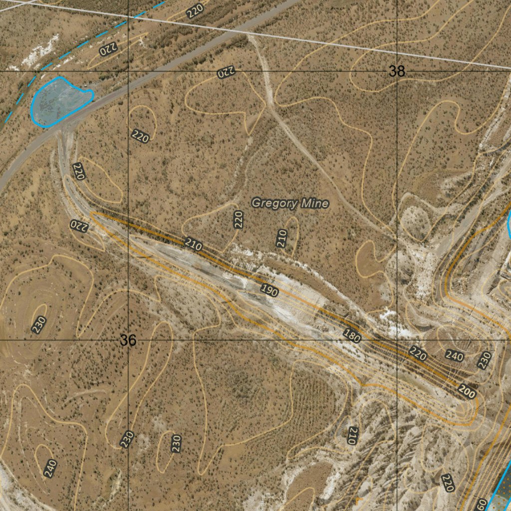 Talbot (8551-13i) Map by Department of Resources | Avenza Maps