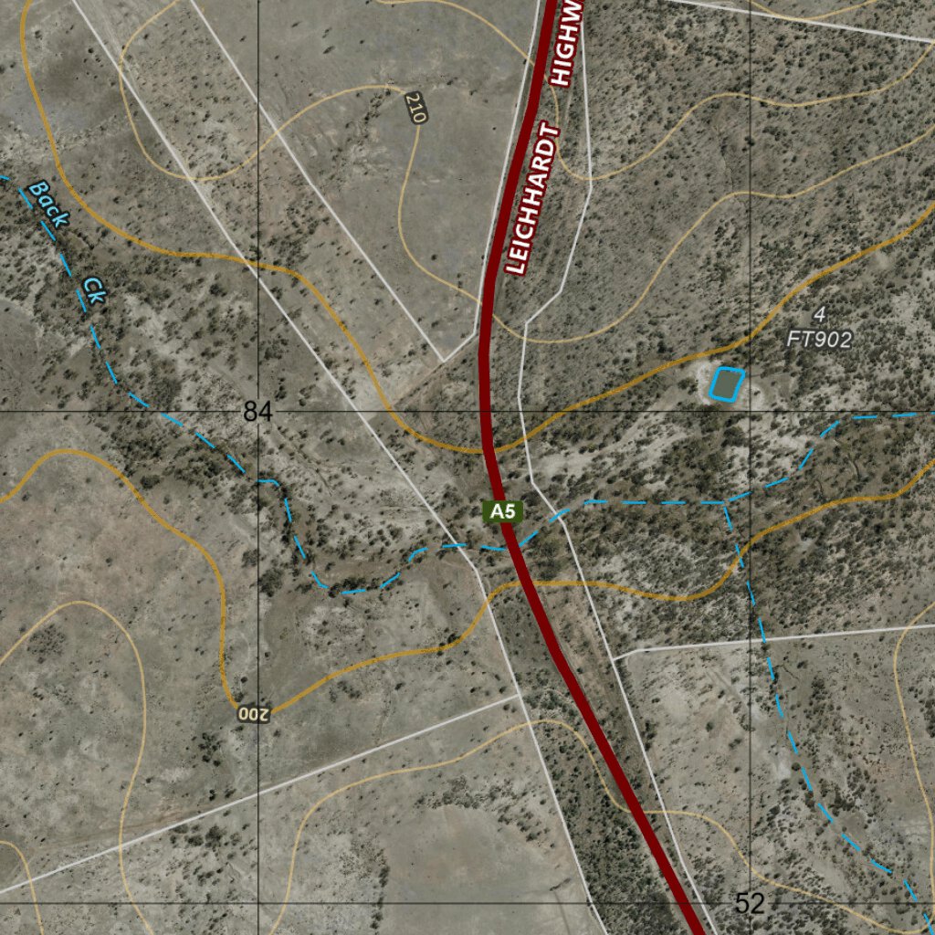 Taroom (8846-13i) Map by Department of Resources | Avenza Maps