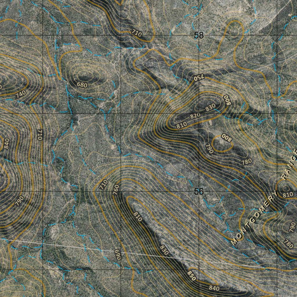 Teddy Mount (7859-3i) Map by Department of Resources | Avenza Maps