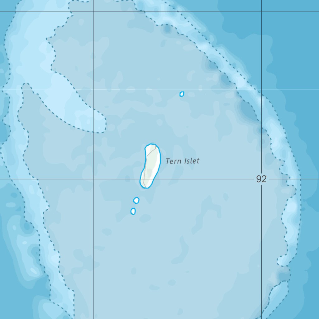 Tern Islet (8956-33) Map by Department of Resources | Avenza Maps