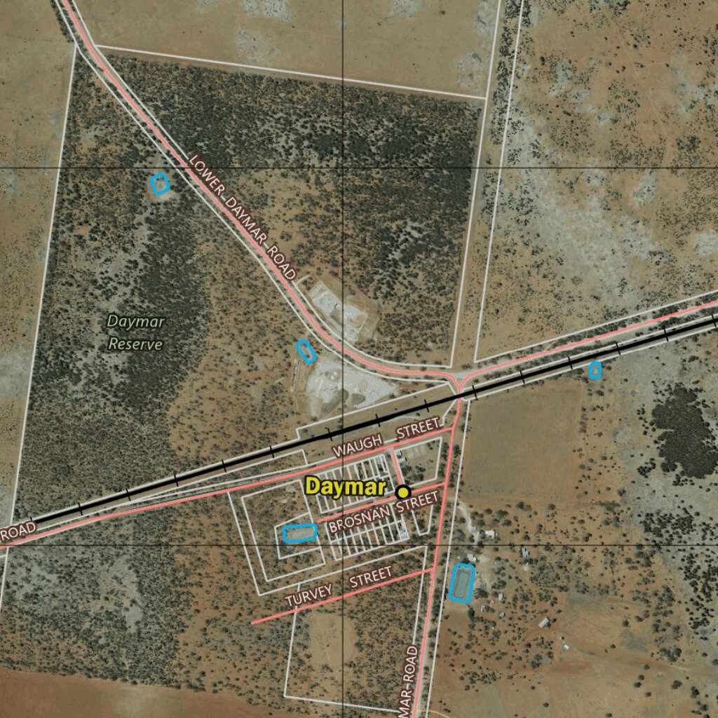 Thallon (8640-11i) Map by Department of Resources | Avenza Maps