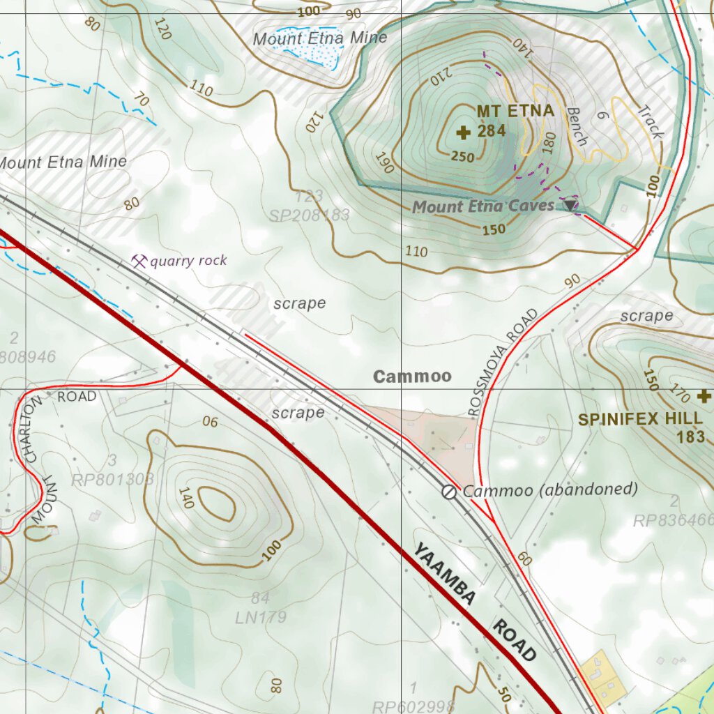 The Caves (8951-12) Map by Department of Resources | Avenza Maps