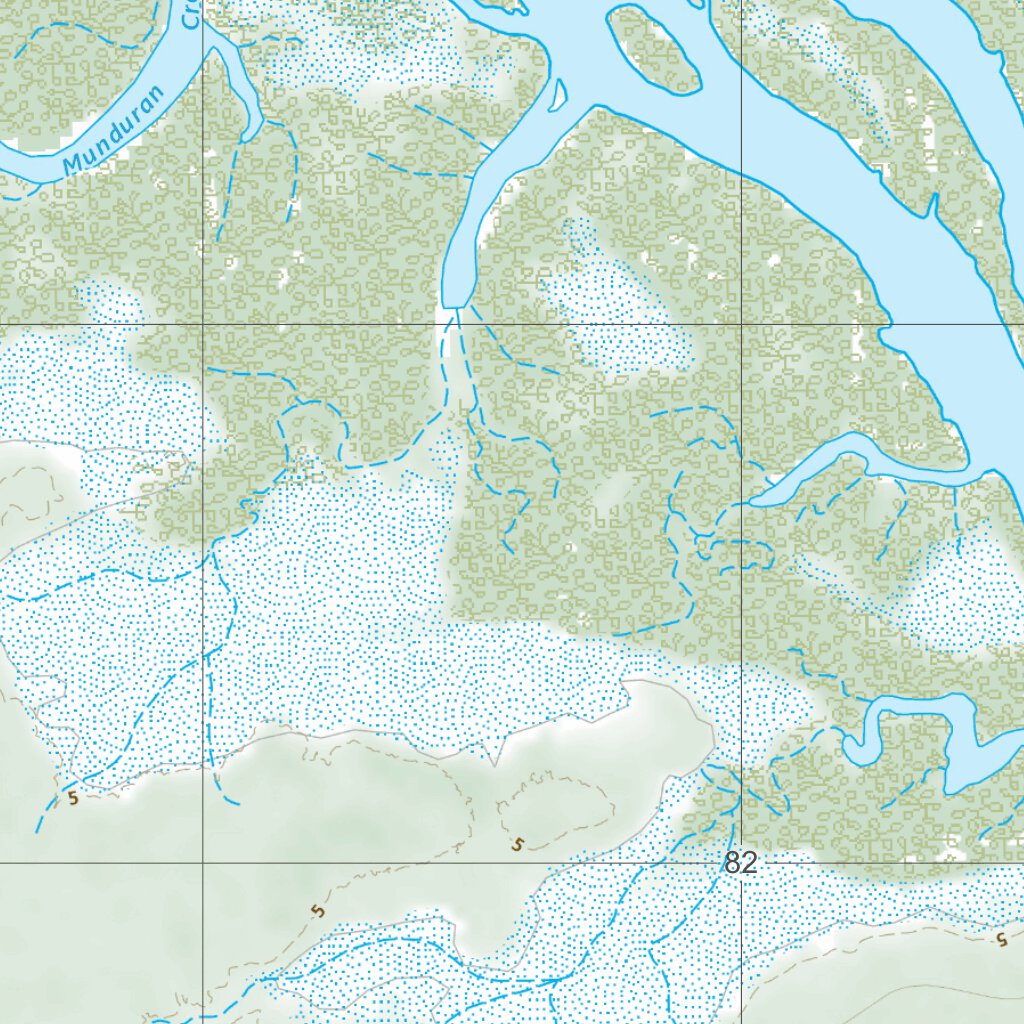 The Narrows (9150-43) Map by Department of Resources | Avenza Maps