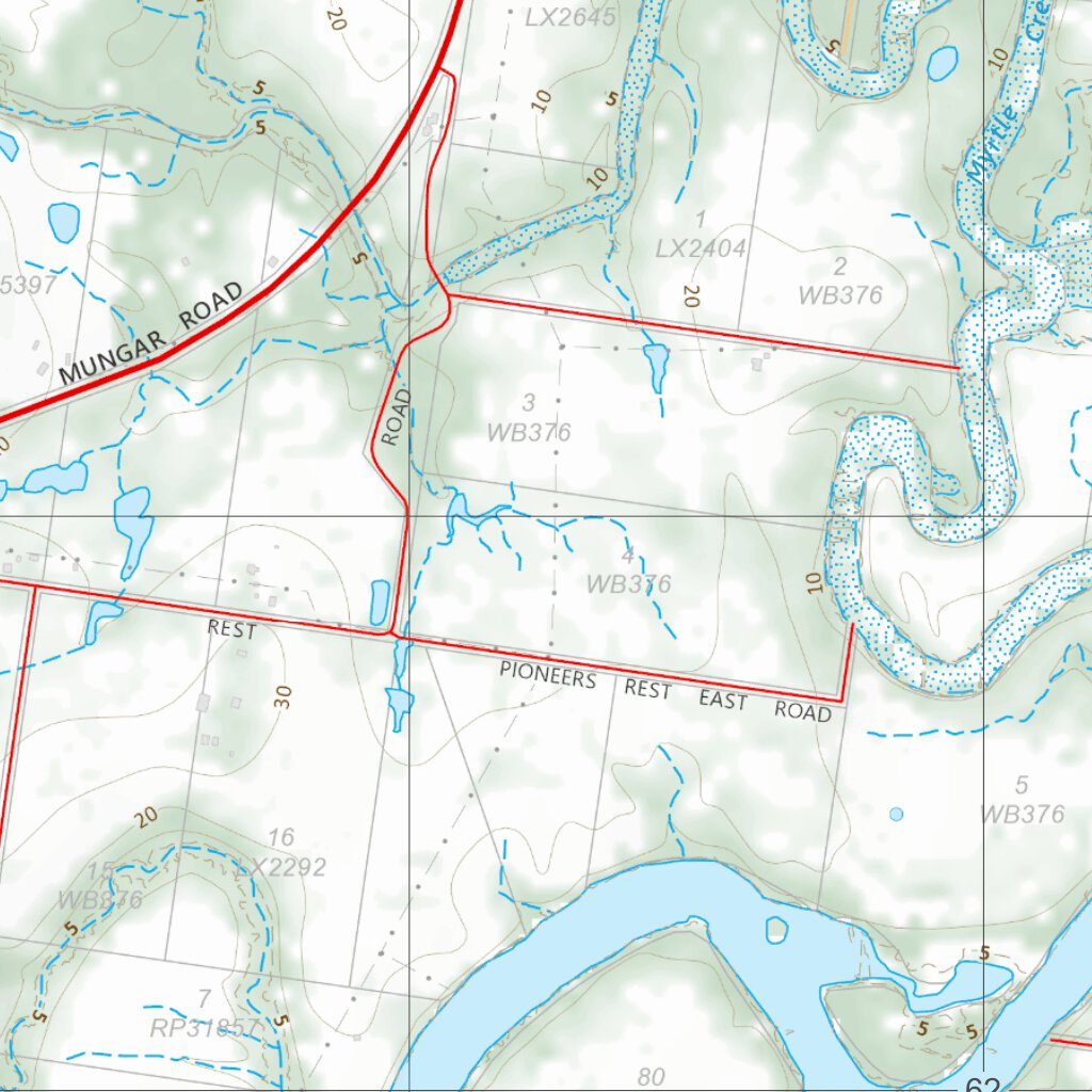 Tiaro (9446-43) Map by Department of Resources | Avenza Maps