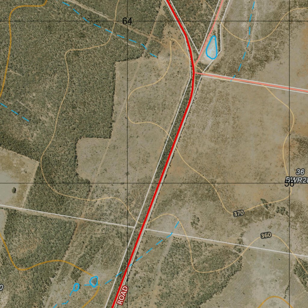 Tin Hut Creek (8844-41i) Map by Department of Resources | Avenza Maps