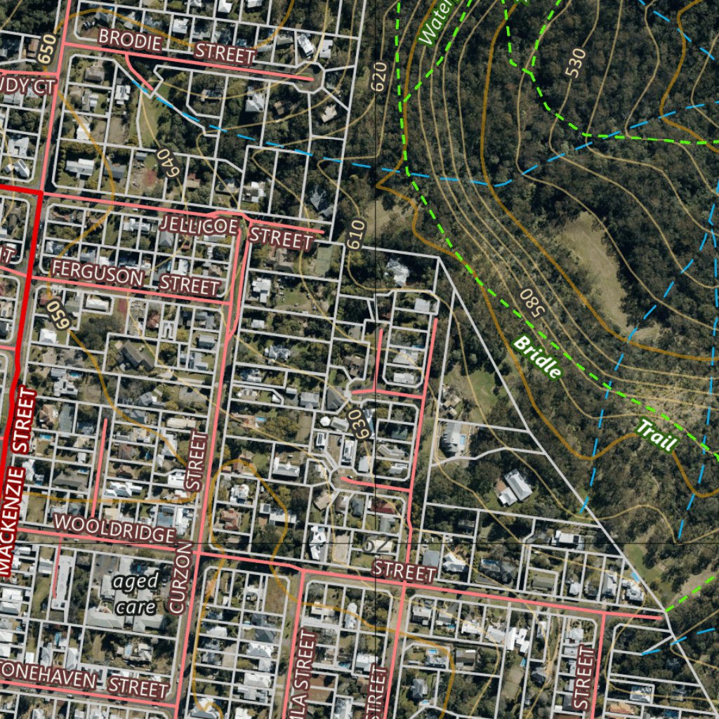 TOOWOOMBA (9242-111i) Map by Department of Resources | Avenza Maps