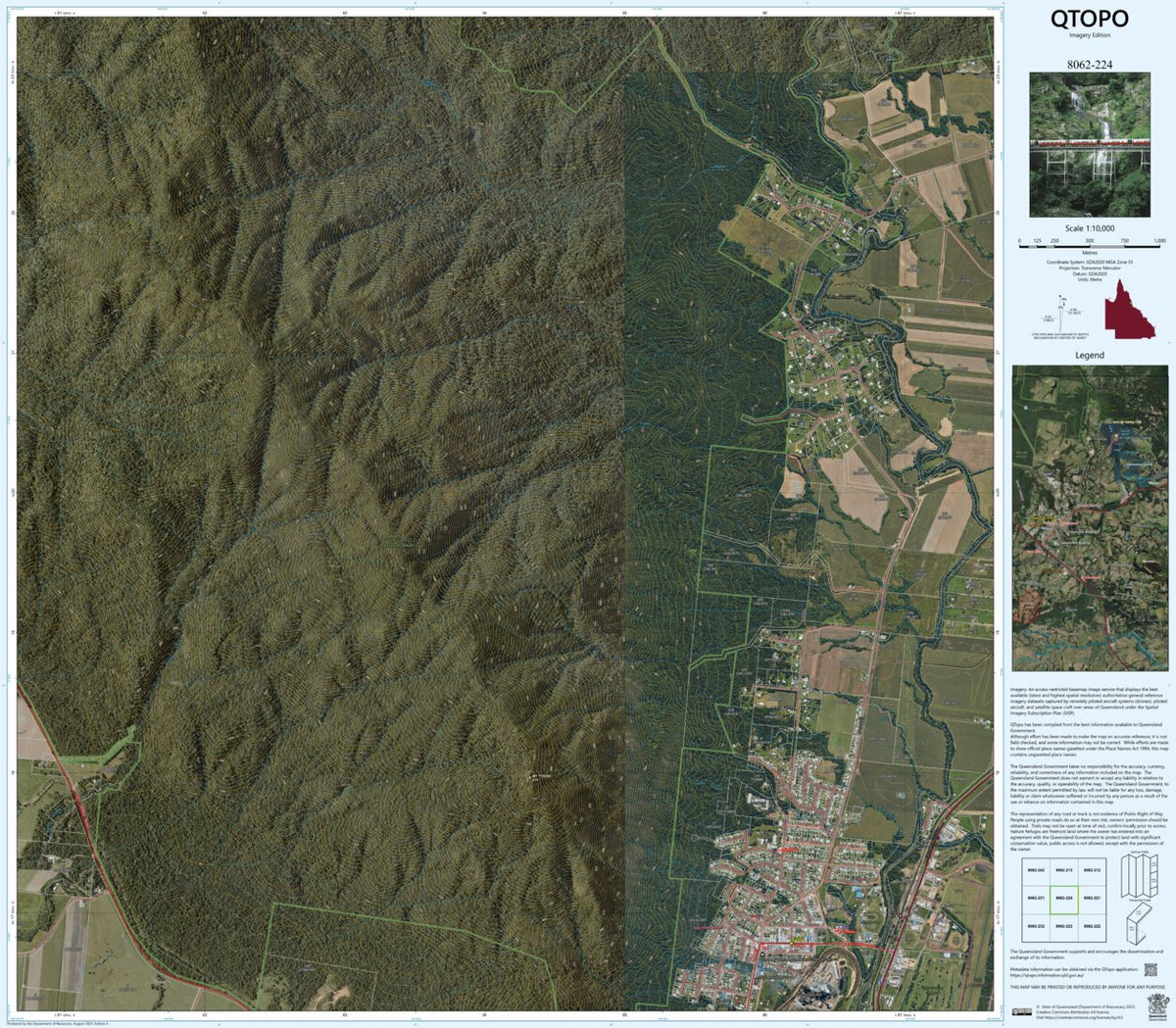 Tully (8062-224i) Map by Department of Resources | Avenza Maps