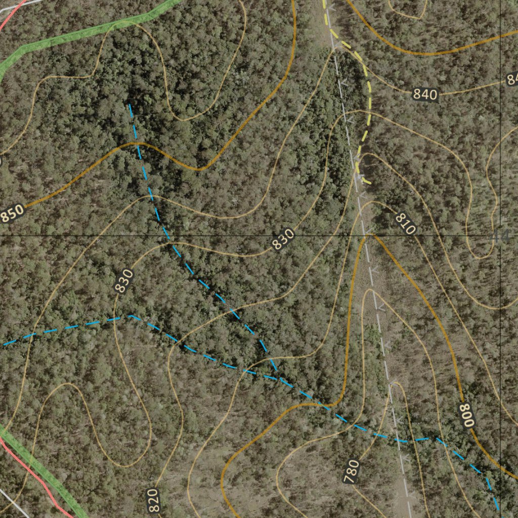 Tully Falls (8062-343i) Map by Department of Resources | Avenza Maps