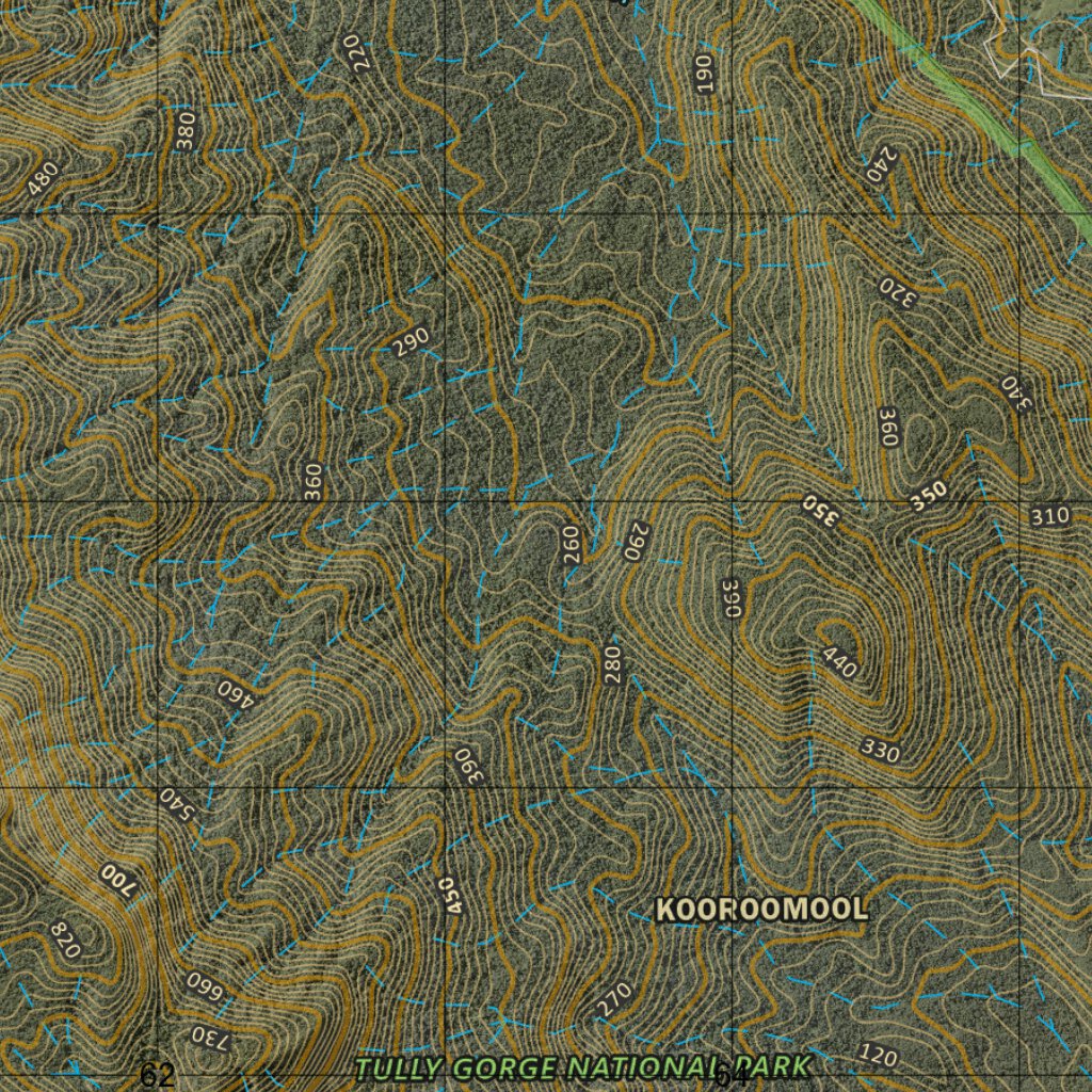 Tully Falls (8062-3i) Map by Department of Resources | Avenza Maps