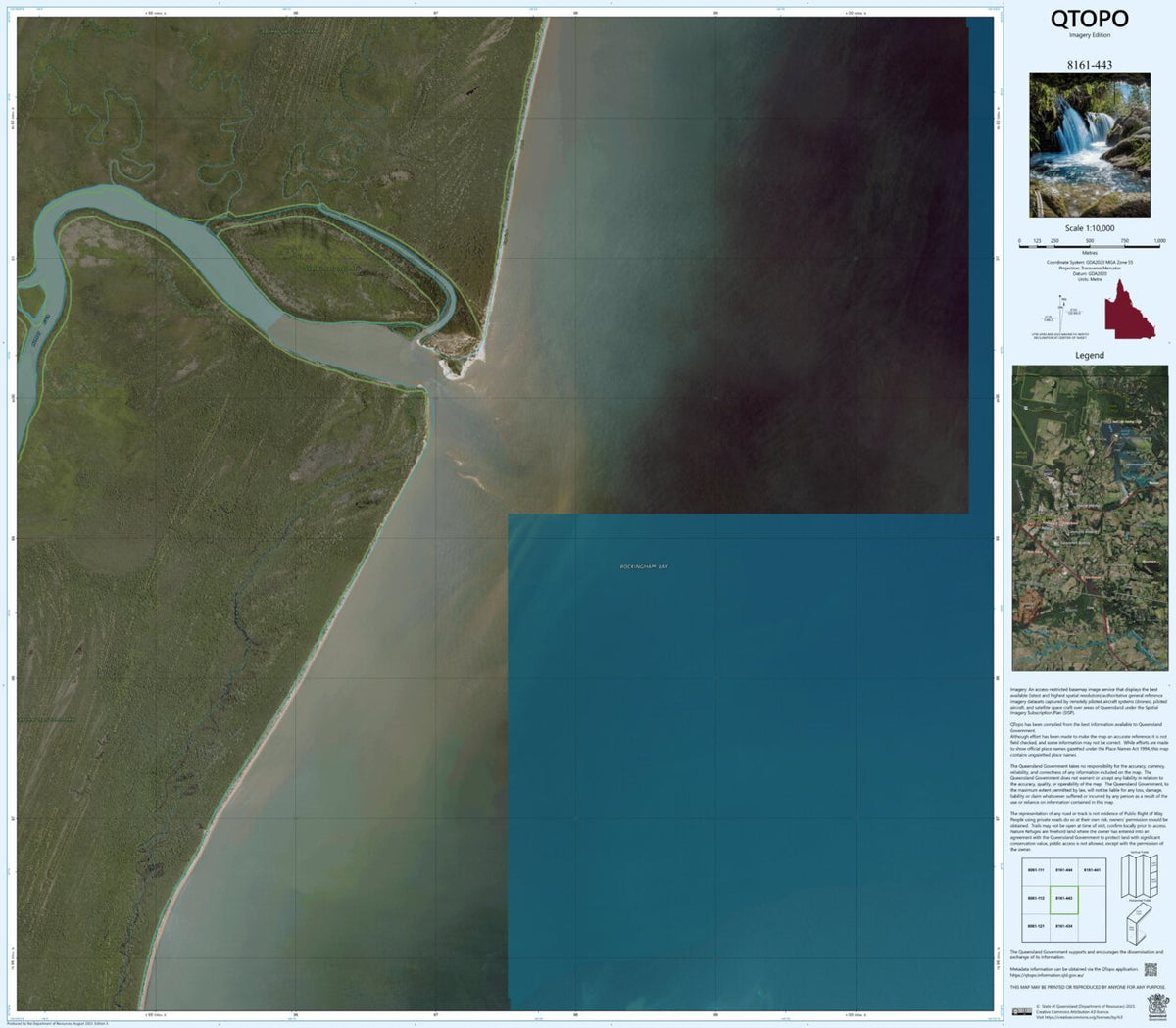 Tully Heads (8161-443i) Map by Department of Resources | Avenza Maps