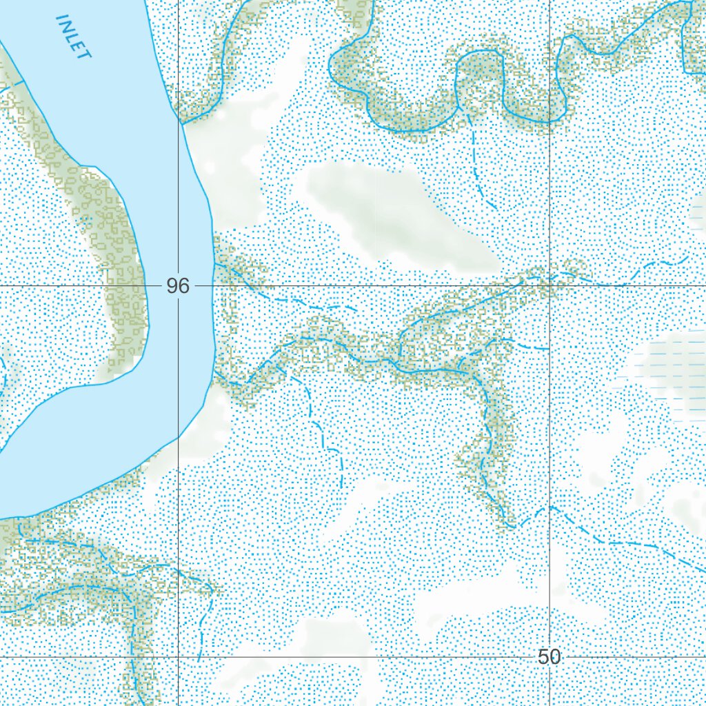 Tully Inlet (6564-42) Map by Department of Resources | Avenza Maps
