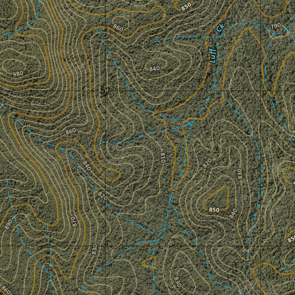 Tully River (8062-33i) Map by Department of Resources | Avenza Maps