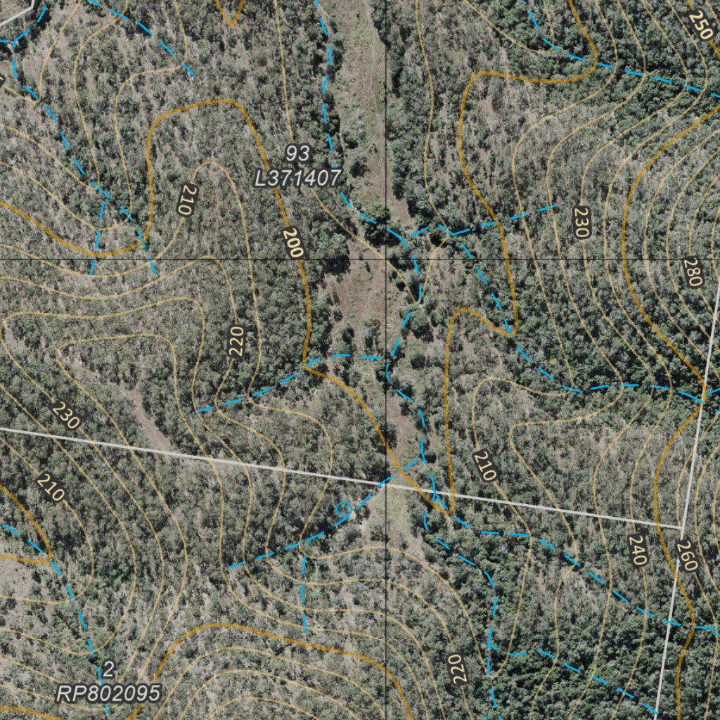 Upper Widgee (9345-124i) Map by Department of Resources | Avenza Maps