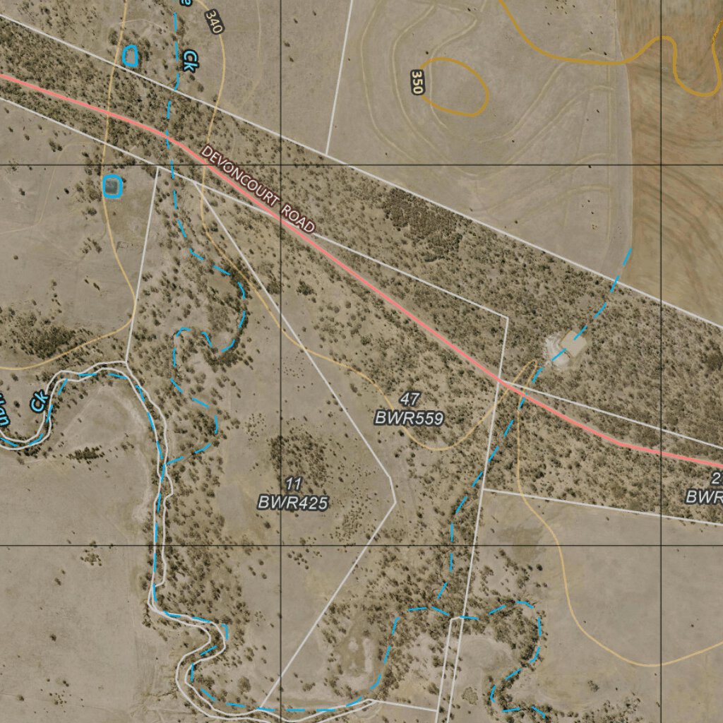 Wallan (8844-11i) Map by Department of Resources | Avenza Maps