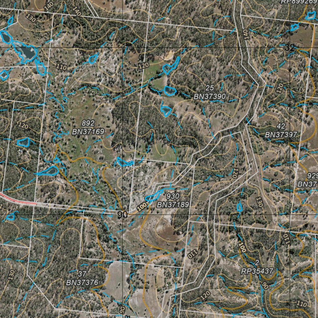 Wallaville (9247-11i) Map by Department of Resources | Avenza Maps