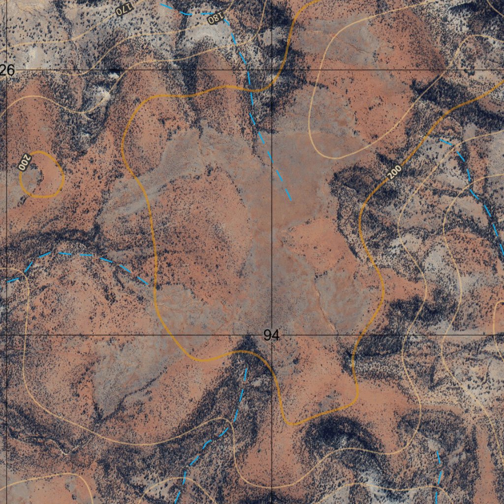 Wareena Creek (7343-13i) Map by Department of Resources | Avenza Maps