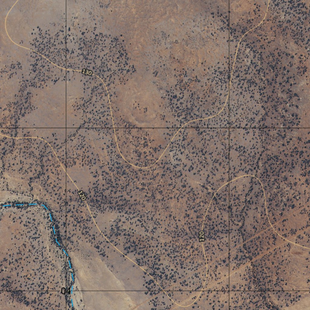 Wareena Creek (7343-14i) Map by Department of Resources | Avenza Maps