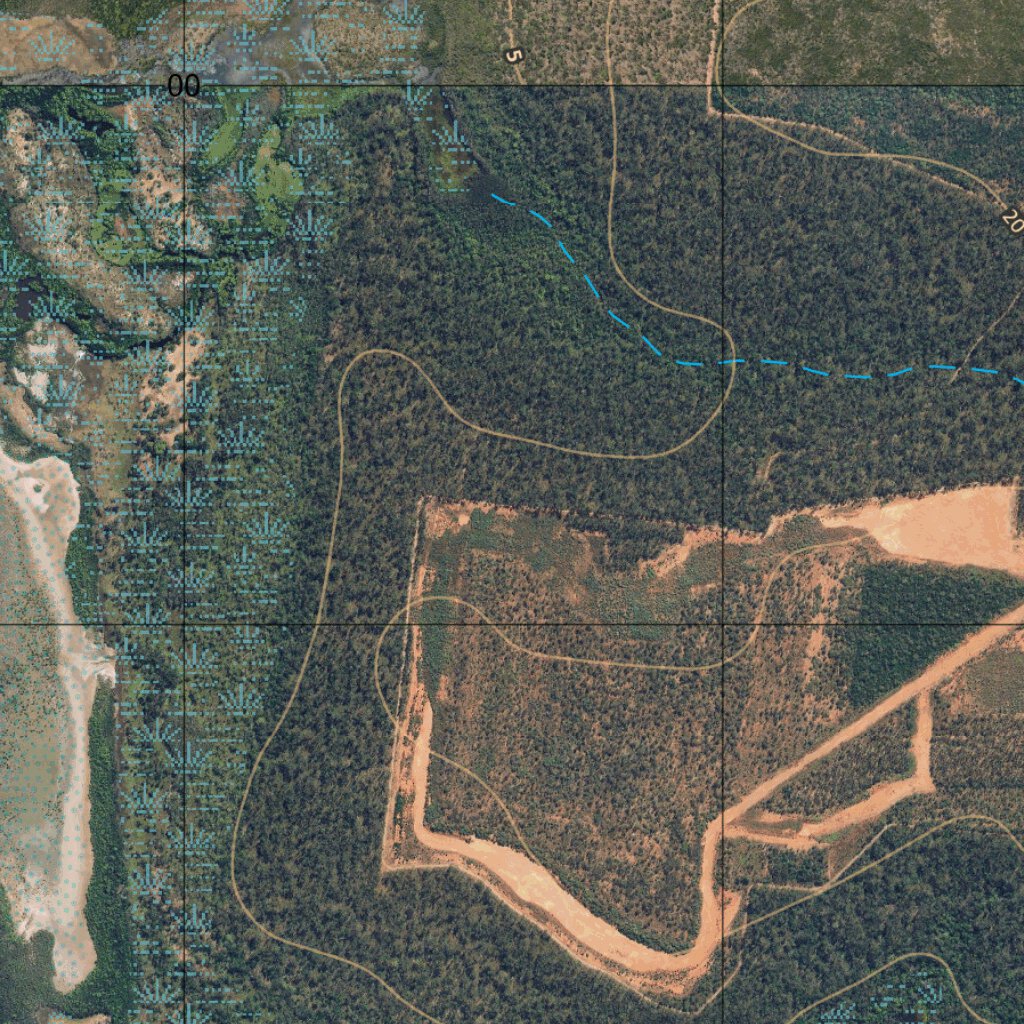 Weipa (7272-12i) Map by Department of Resources | Avenza Maps