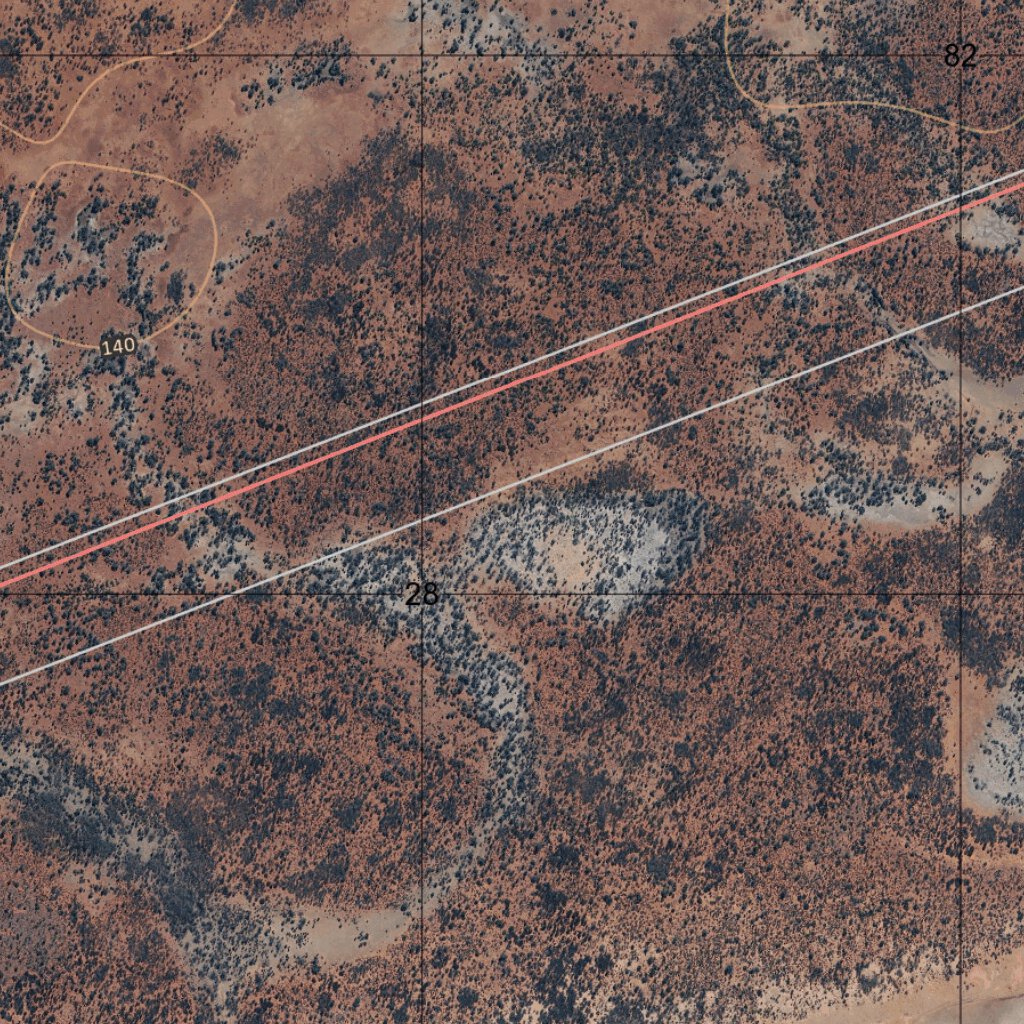 Windorah (7447-14i) Map by Department of Resources | Avenza Maps