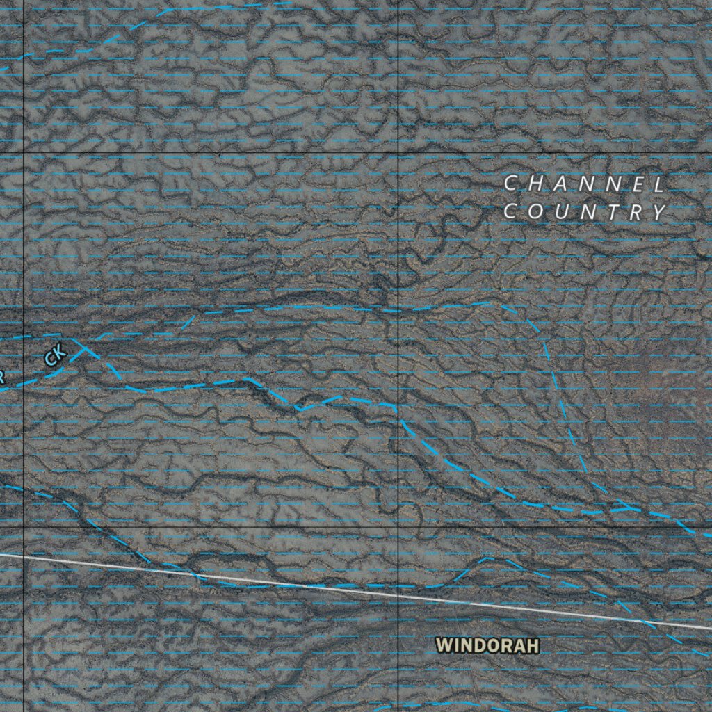 Windorah (7447-33i) Map by Department of Resources | Avenza Maps