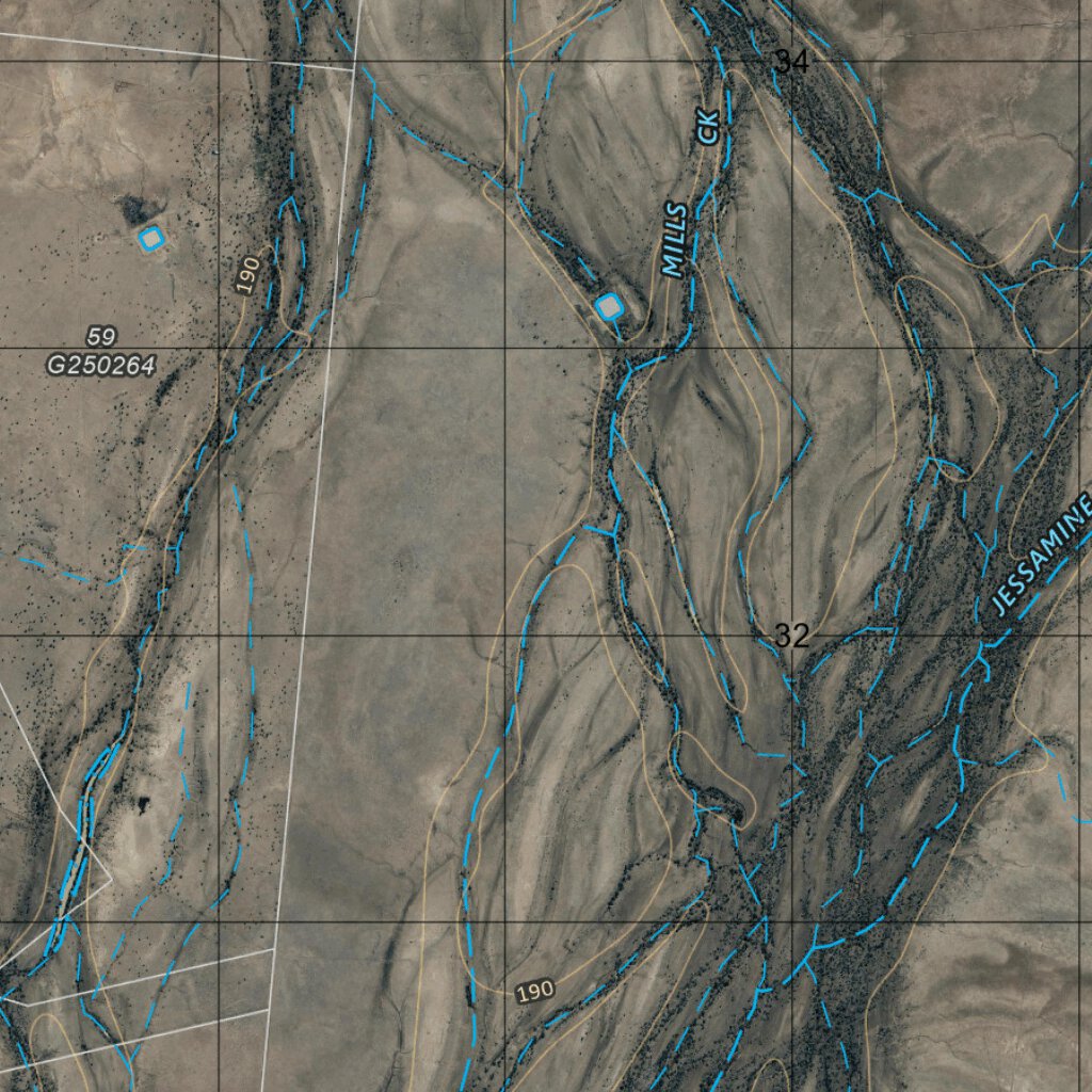 Winton (7553-3i) Map by Department of Resources | Avenza Maps