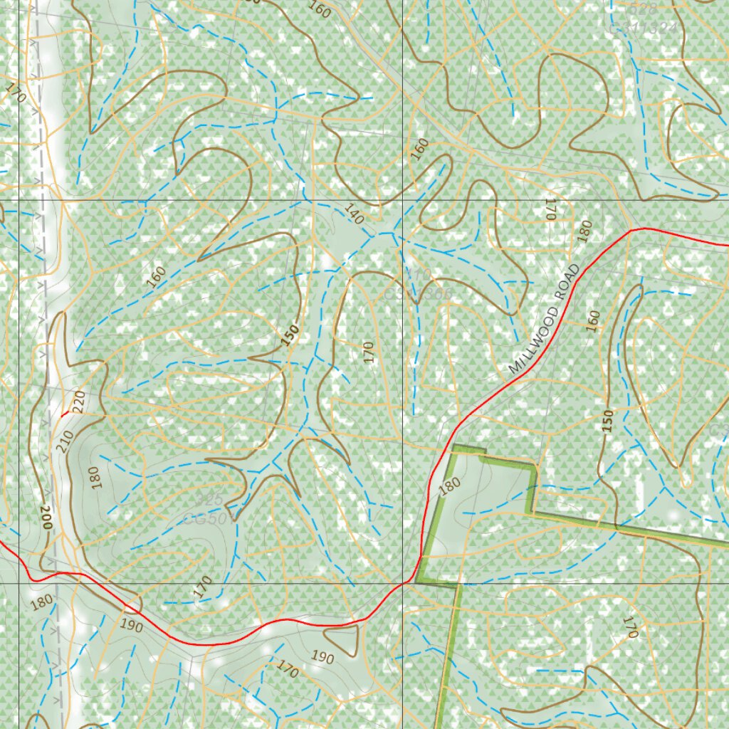 Woodford (9444-23) Map by Department of Resources | Avenza Maps