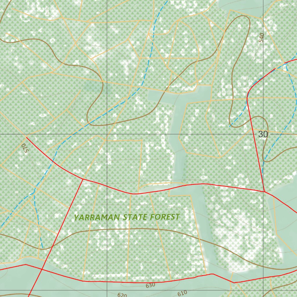 Yarraman (9244-21) Map by Department of Resources | Avenza Maps