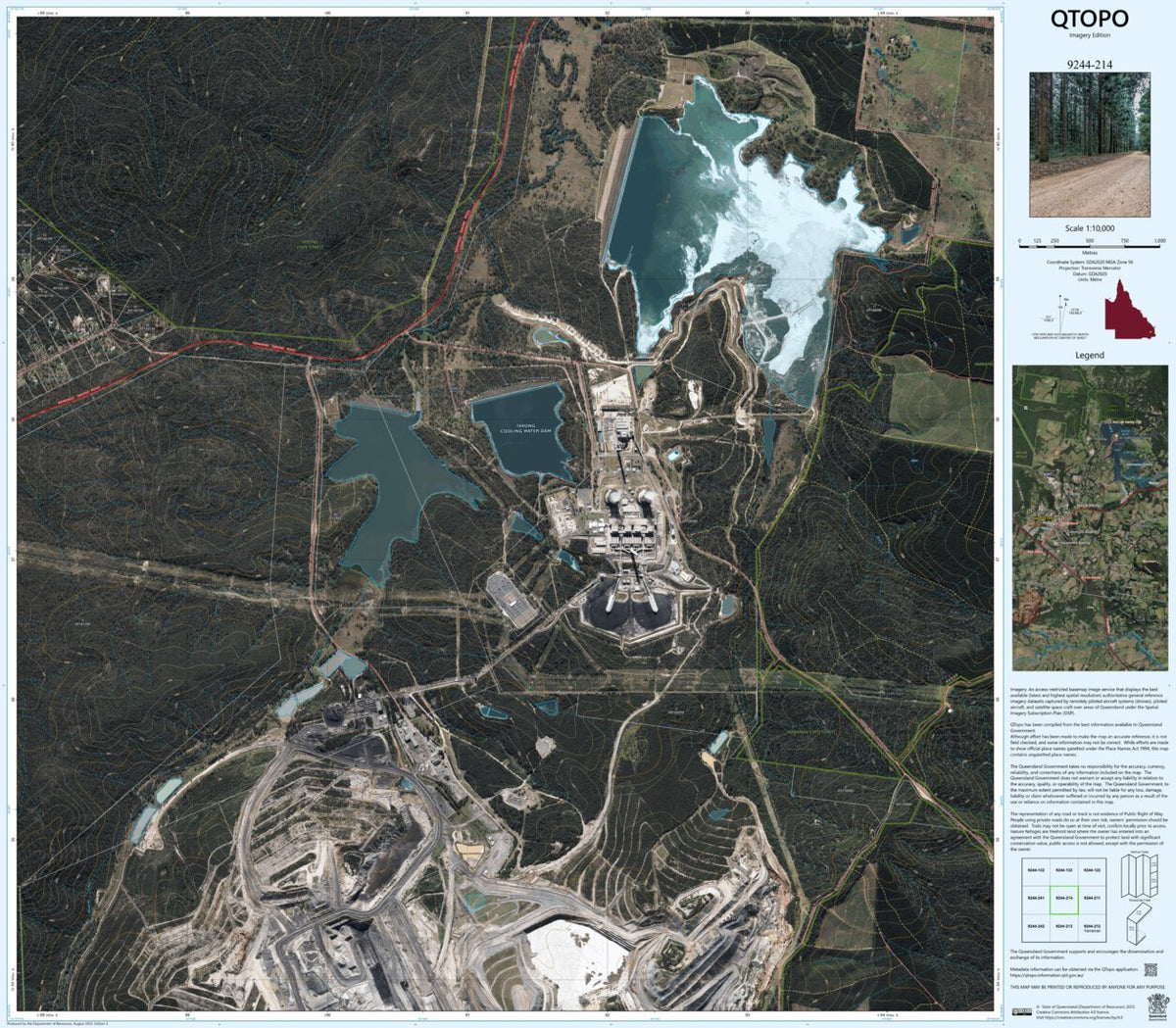 Yarraman (9244-214i) Map by Department of Resources | Avenza Maps