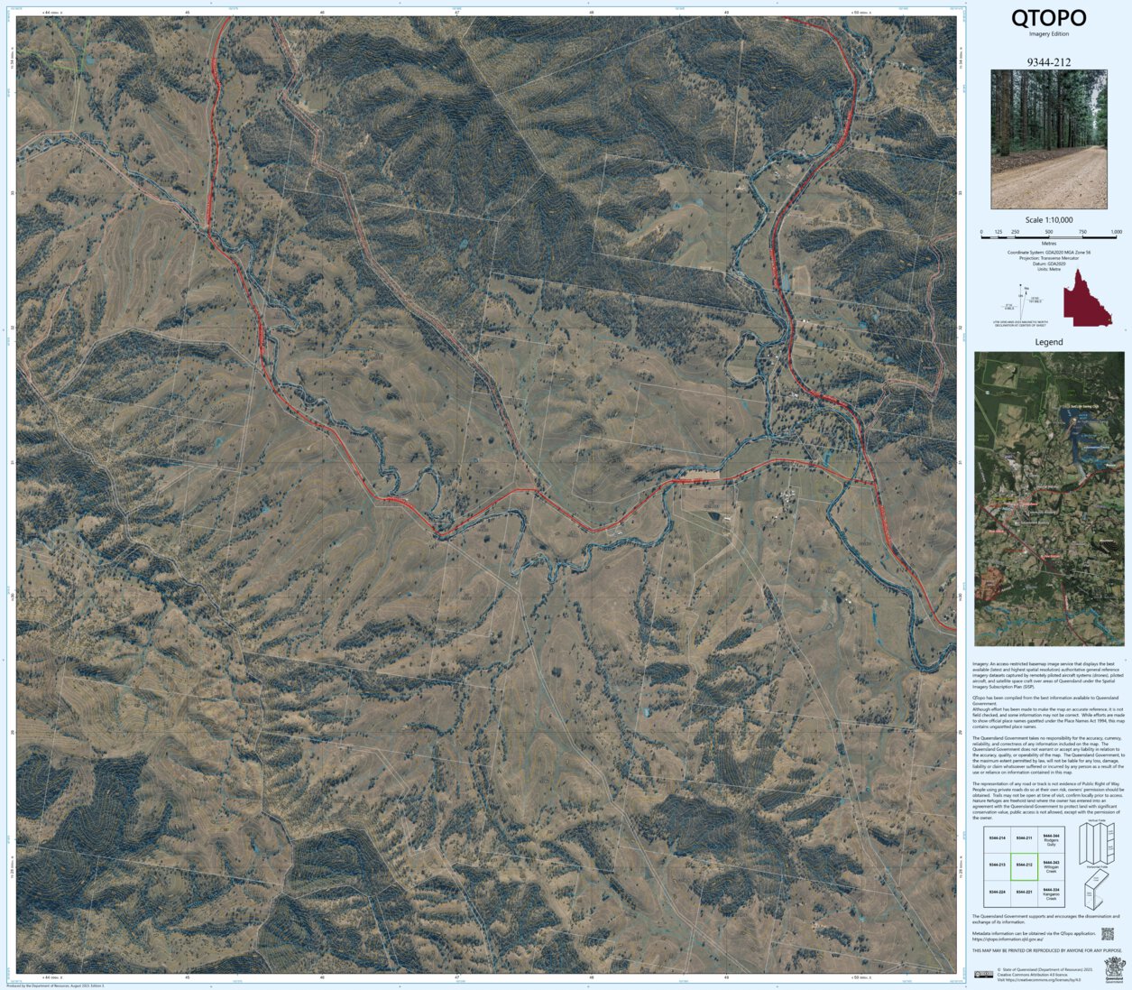 Yednia (9344-212i) Map by Department of Resources | Avenza Maps